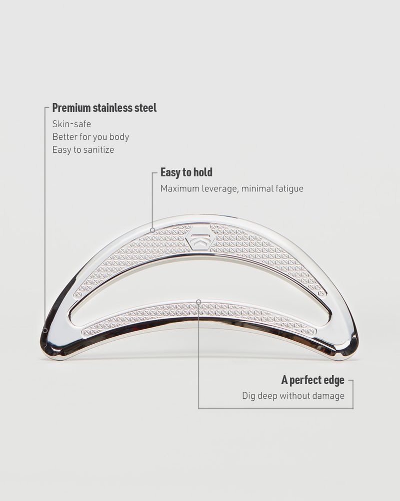 Eclipse Muscle Scraper for Plantar Fasciitis Foot Pain – Sidekick