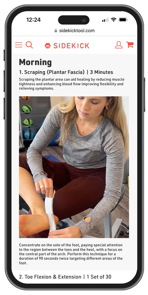 Echo Muscle Scraper: Sidekick Plantar Fasciitis Recovery Bundle